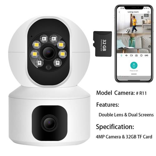 Promo NEW NEW Smart IP Cam V380 Pro Dual Camera Indoor PTZ Dua Kamera ...