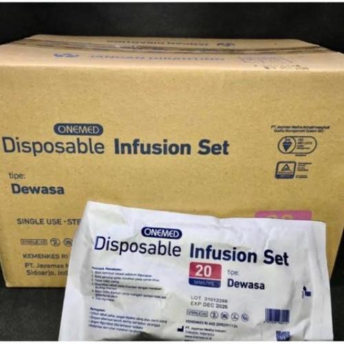 Jual Infus Set OneMed / Selang Infus OneMed - Dewasa - Jakarta Timur ...