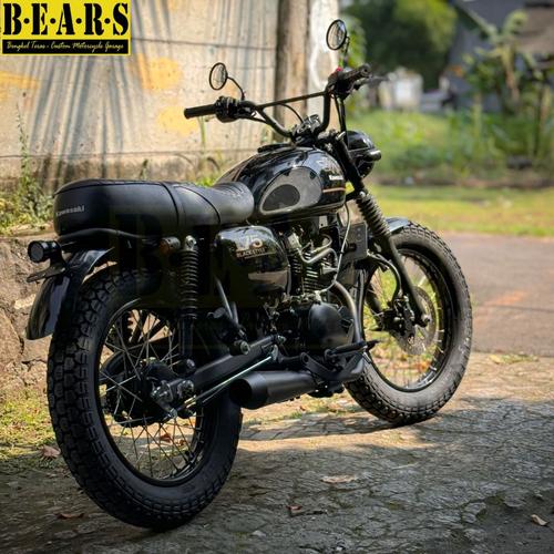 Jual Knalpot Custom Kawasaki W175 Model Kolong Tracker Scrambler Cafe ...