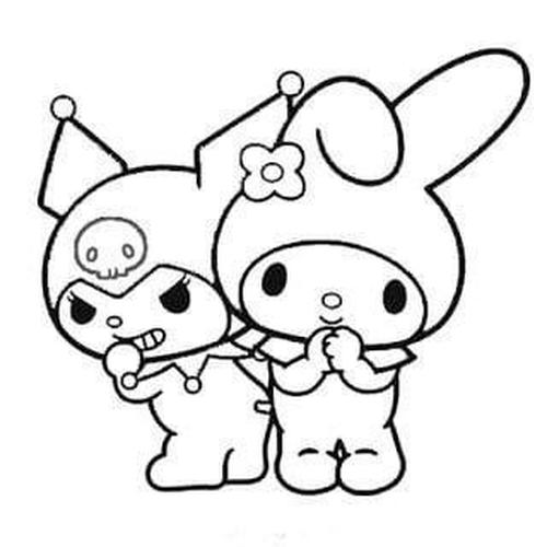 Promo KERTAS MEWARNAI GAMBAR KUROMI UNTUK ANAK SEKOLAH PAUD TK DAN SD ...