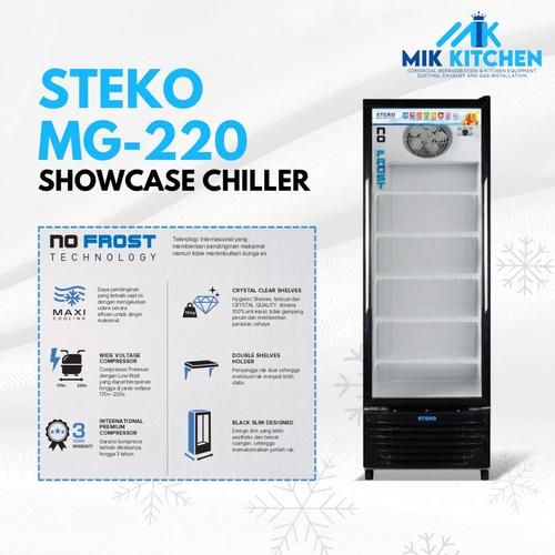 Jual STEKO Showcase MG-220 / MG220 (200 L) - No Frost - Jakarta Barat ...