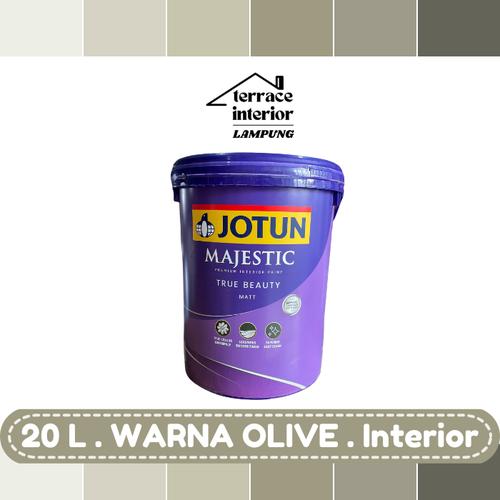 Promo Cat Tembok Majestic True Beauty Matt Jotun Warna Olive 20 L ...