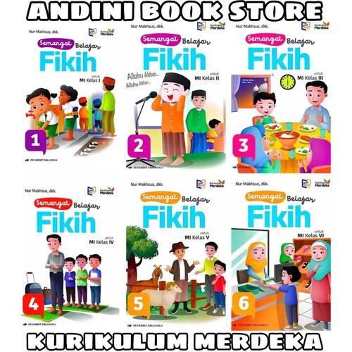 Jual BUKU SEMANGAT BELAJAR FIKIH KELAS 1 2 3 4 5 6 MI KURIKULUM MERDEKA - kelas 1 MI - Jakarta ...