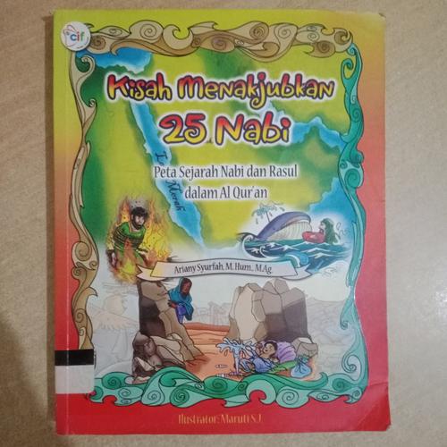 Jual Kisah Menakjubkan 25 Nabi Peta Sejarah Nabi dan Rasul dalam Al Qur ...