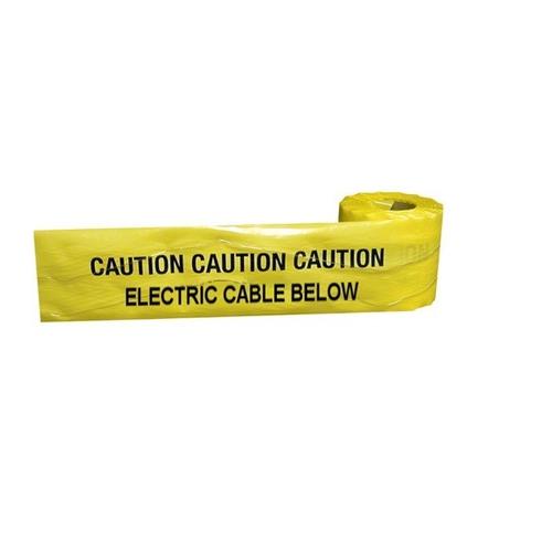 Jual warning tape caution buried electric line below underground barier ...