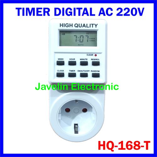 Jual Timer Digital High Quality / Stop Kontak Saklar Waktu Otomatis ...