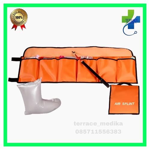Jual air splint set / inflatable Splint /air splint isi 6 - Jakarta ...