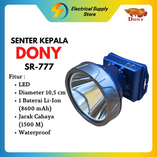 Jual SENTER KEPALA DONY SR-777 LED 50W - CAHAYA SUPER TERANG - TAHAN LAMA - Kuning - Jakarta ...