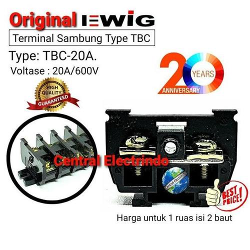 Jual TERMINAL BLOCK EWIG TBC 20A DIN RAIL. - Jakarta Timur - qotrunahda ...