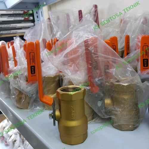 Jual Ball Valve kuningan kitz drat 3/4" inch / Stop kran kuningan ORI KITZ - Jakarta Barat - KS ...
