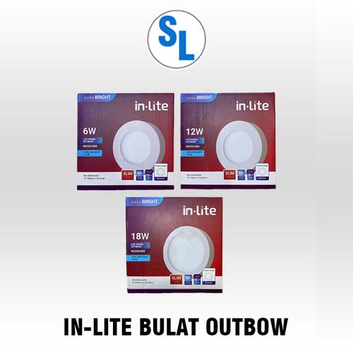 Jual Downlight Outbow INLITE INSS628R BULAT - 6 watt, Putih - Kota ...