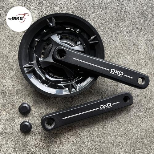 Jual OXO Chainwheel Crank CW-49 42-34-24T x 170mm Triple - Black - Kota ...