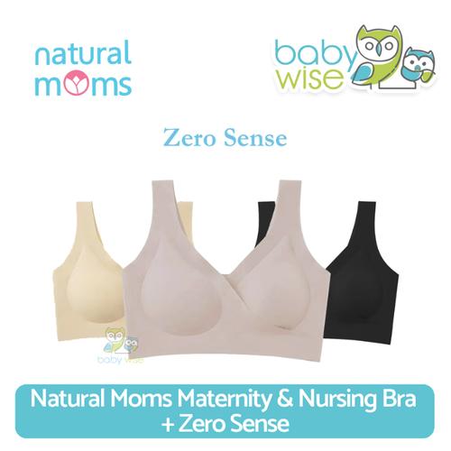 Jual Natural Moms Maternity & Nursing Bra + Zero Sense - Bra Hamil ...