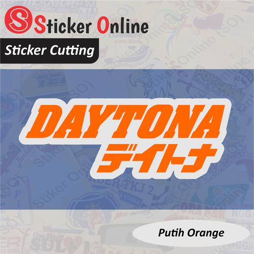 Jual Stiker Daytona Racing | Sticker Cutting Daytona Racing Motor Mobil ...