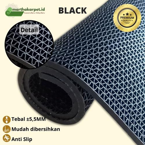 Promo KARPET KARET PVC JARING/S MAT ANTI SLIP 1 ROLL FULL 120CM X 15M ...