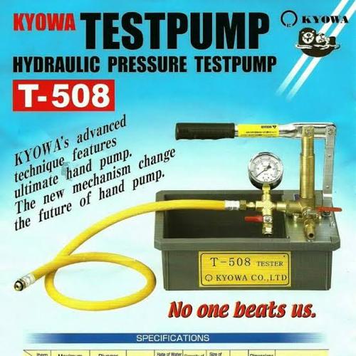 Jual TEST PUMP KYOWA T-508 MANUAL ALAT TES KEBOCORAN PIPA - Kab ...