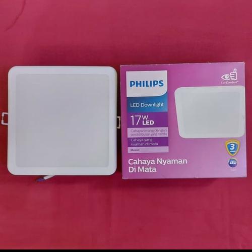 Jual PHILIPS DOWNLIGHT LED PANEL MESON SQUARE KOTAK INBOW TANAM 9W 13W 17W RECESSED DOWN LIGHT 9 ...