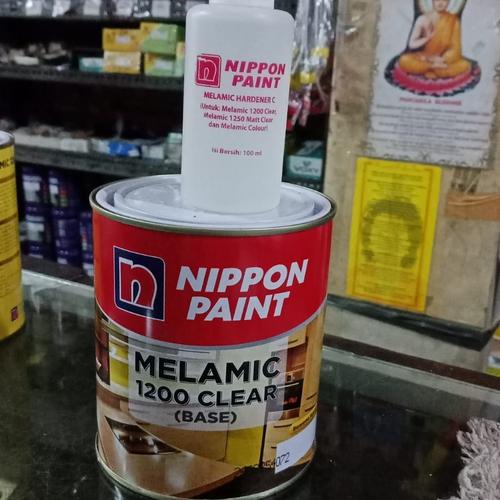 Jual MELAMIC 1200 Clear & Hardener 2 Komponen 1Kg 1 Kg Kaleng Nippon ...