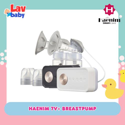 Jual 7V+ - Haenim 7V+ double breastpump breast pump bluetooth - White ...