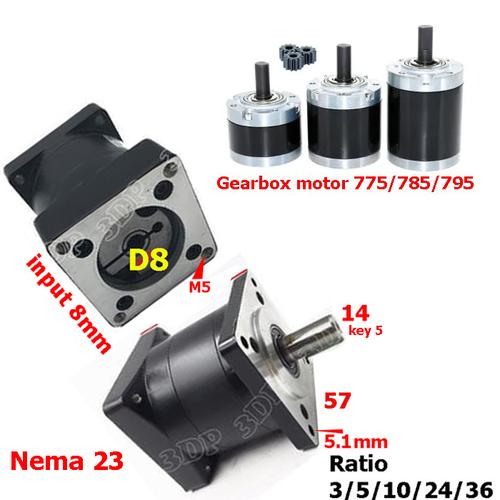 Jual Nema 23 planetary gearbox - 3:1 - Jakarta Barat - 3DP Store ...