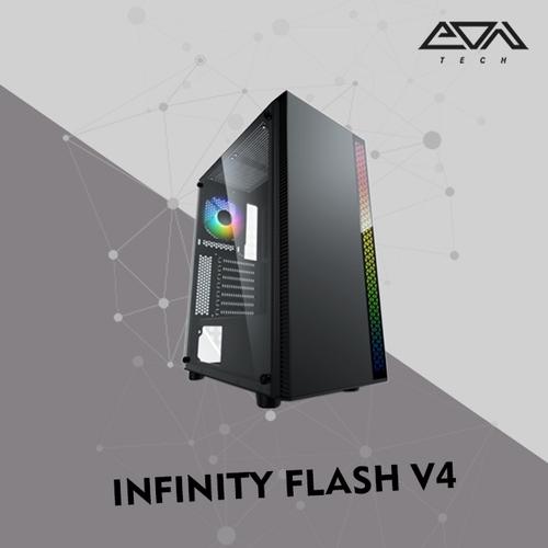 Jual INFINITY FLASH V4 PC Case | Casing ATX Incl 1 Fan Twilight Sparkle ...