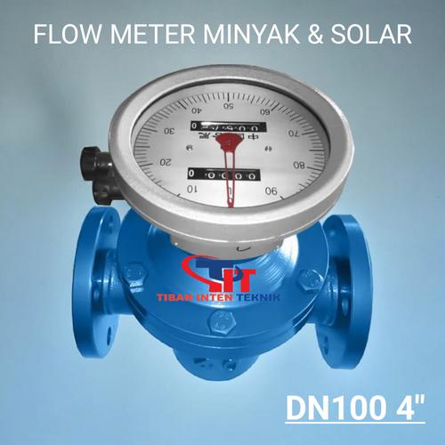 Jual Flow meter Solar 4 inch model TOKICHO Flowmeter Flange 4" Oval ...