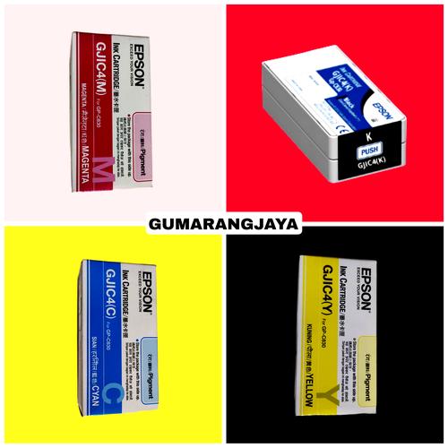 Jual TINTA EPSON GJIC4 COLOUR ORIGINAL NEW - BLACK - Jakarta Selatan ...