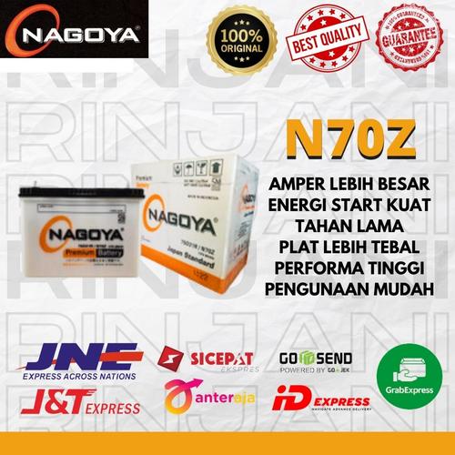 Jual AKI NAGOYA N70Z 80 AMPER DRYCHARGED L300 // ISUZU MU - X // ISUZU ...