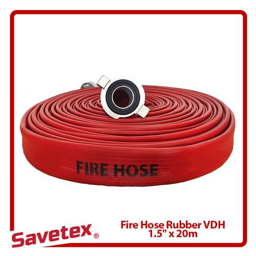 Promo Fire Hose Rubber VDH 1.5" x 20m / Selang Pemadam 20 m - Kab ...