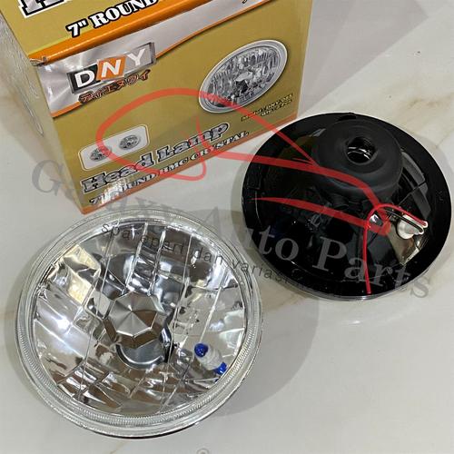 Jual Headlamp head lamp lampu mobil motor bulat 7 inch crystal kristal ...