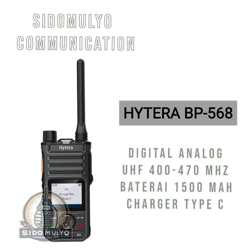 Jual HT Hytera BP568 Digital Analog UHF 400-470 Mhz Fast Charge - Jakarta Barat - Sidomulyo ...