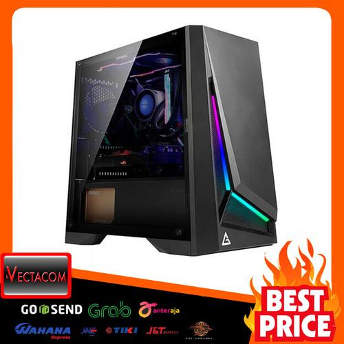 Jual Casing Antec DP301M-MATX-Side Tempered Glass-Front ARGB LED ...