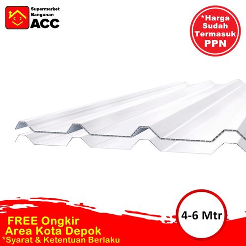 Jual Oryx Premium UPVC Roofing | Atap UPVC Putih setara alderon tebal ...