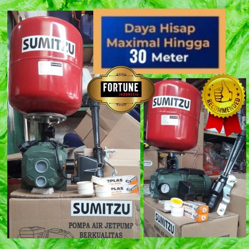 Jual PROMO Pompa air jet pump 30 meter Otomatis jetpump Plus COMPLETE Set Tabung dabinter dp 260 ...