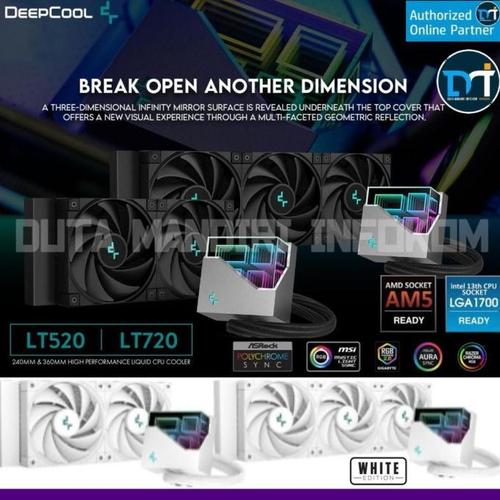 Jual DeepCool LT520 I LT720 ARGB - High-performance Liquid CPU Cooler ...