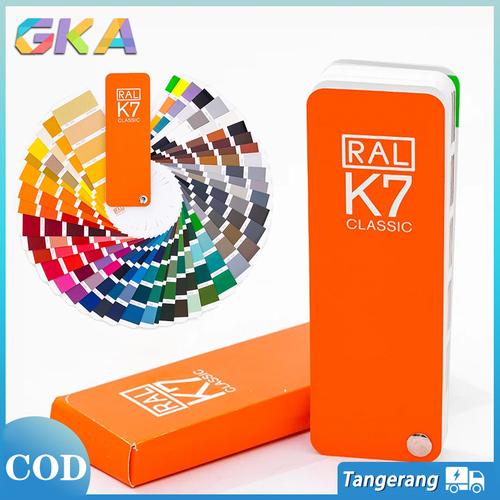 Jual Katalog Kartu Warna Cat RAL K7/Classic Color Guide/Paint Color ...