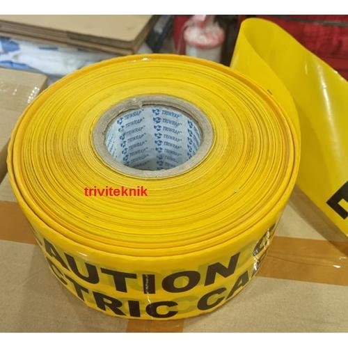 Jual underground police line warning tape caution buried electric line ...