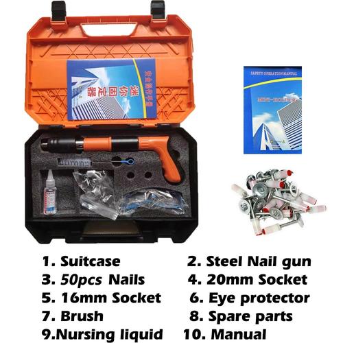 Jual Nail Gun Ramset Gun Alat Paku Tembak Paku Tembok Beton Paku Lurus ...