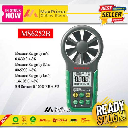 Jual Anemometer MASTECH MS6252B Alat Ukur Kecepatan Angin - Jakarta ...