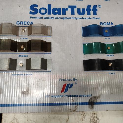 Jual Atap SOLARTUFF Gelombang Greca (kotak) - 4,2M - Kota Bogor - TB ...
