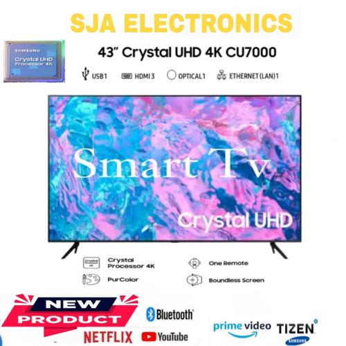 Jual SAMSUNG 43CU7000 SMART LED TV 43 inch Crystal UHD 4K - UA43CU7000K ...