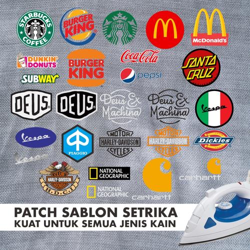 Promo STIKER SABLON BAJU Logo Setrika VESPA | cetak DTF Sablon iron ...