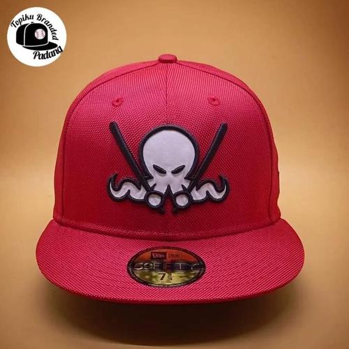 Jual Topi New Era 59FIFTY X Dionic Red Phantom Octoslugger 71/4 Fitted ...