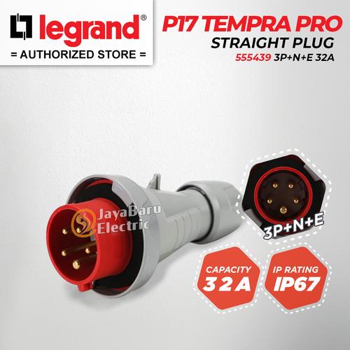 Jual Legrand Straight Plug 3P+N+E / 5 Pin 32A P17 Tempra Pro 555439 - Jakarta Barat - Sinar Jaya ...