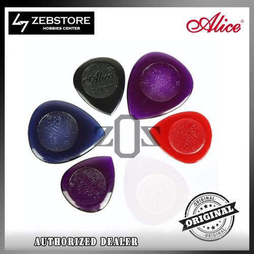Jual Klaber Pick Gitar Guitar Pemetik Senar Alice AP-100JM 1MM Colour ...