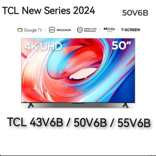 Jual TCL LED 4K GOOGLE TV 50V6B SMART TV 50 in inch V6 V6B - Dalam Kota ...