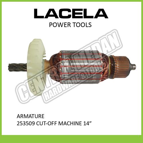 Jual ARMATURE FOR CUT-OFF MACHINE 14" LACELA 253509 ANGKER MOTOR ROTOR ...