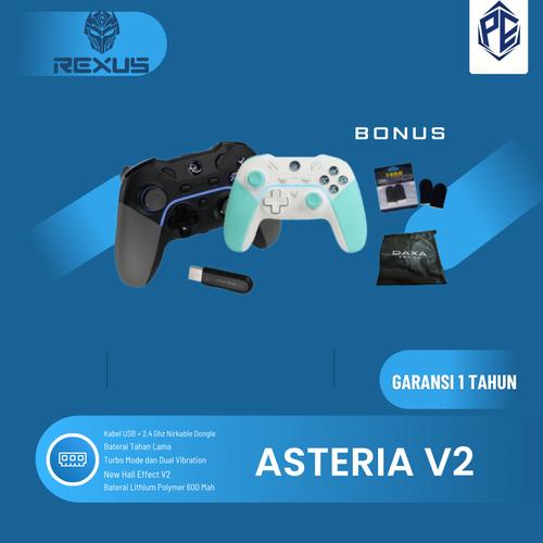 Jual Rexus Daxa Asteria V2 Gen 2 AX1 Wireless Gamepad Joystick - Black ...