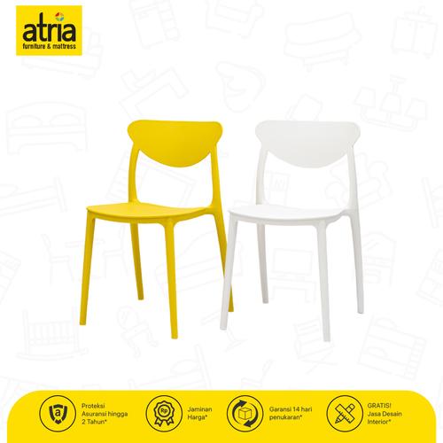 Promo Atria Kursi Multifungsi Adara BW-129 49.5X42X79CM - Putih ...