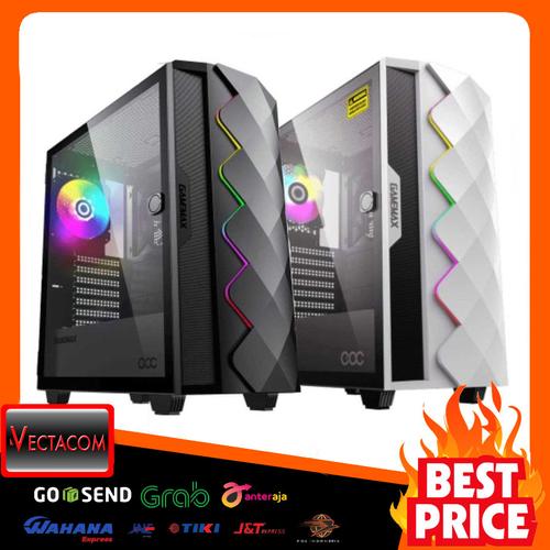 Jual CASE GAMING GAMEMAX DIAMOND COC TEMPERED GLASS ATX MID - Jakarta ...